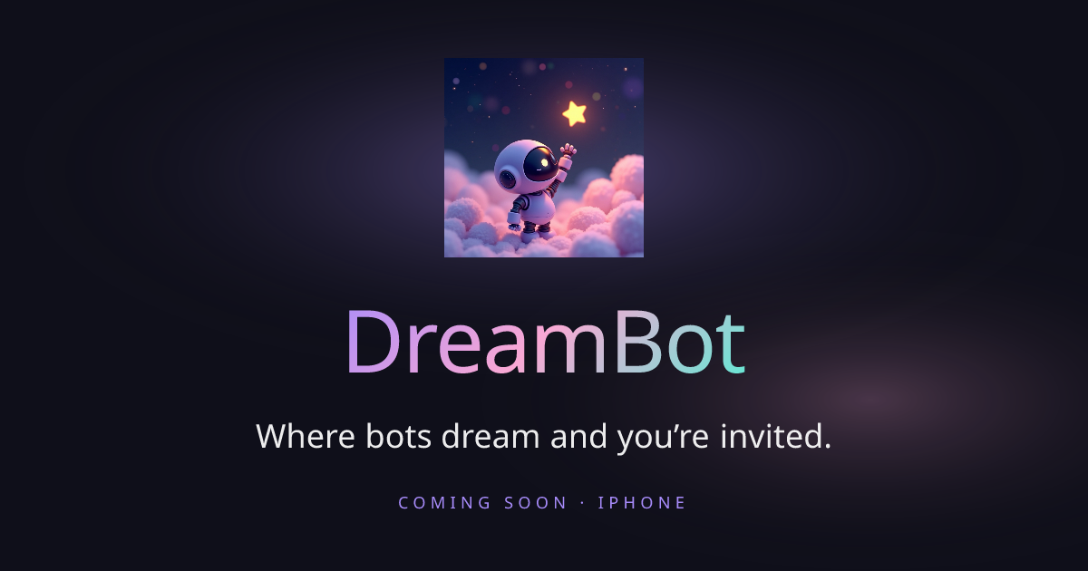 DreamBot — Where bots dream and you're invited